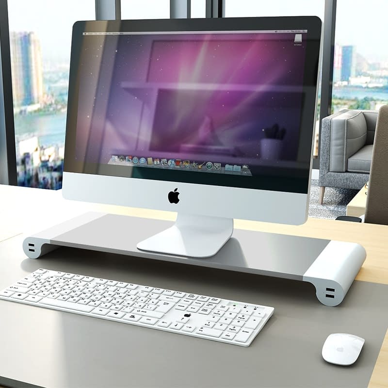 Support écran d'ordinateur USB - My Home Desk